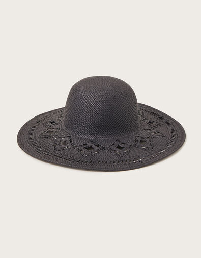 Scallop Trim Straw Hat | Accessories | Monsoon UK.