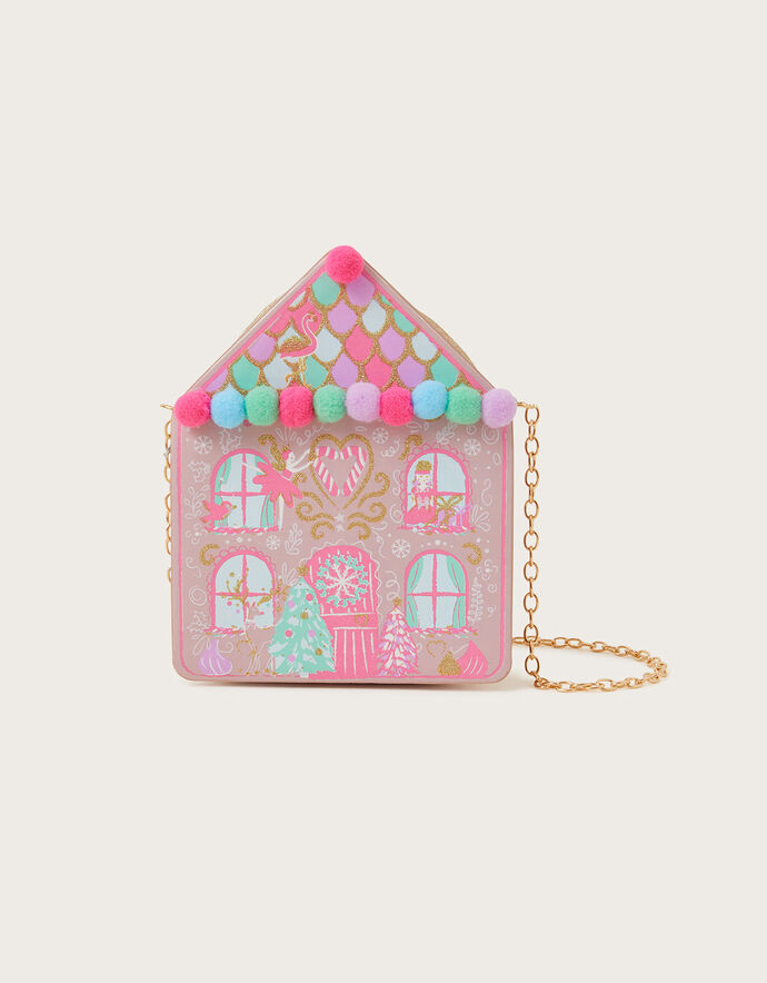 Festive Gingerbread House Bag