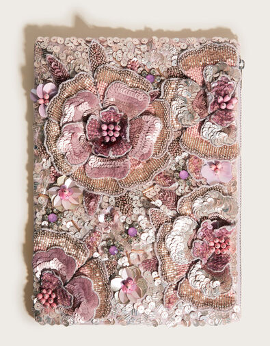 Hand-Beaded Shell Clutch | Bags & Purses | Monsoon UK.