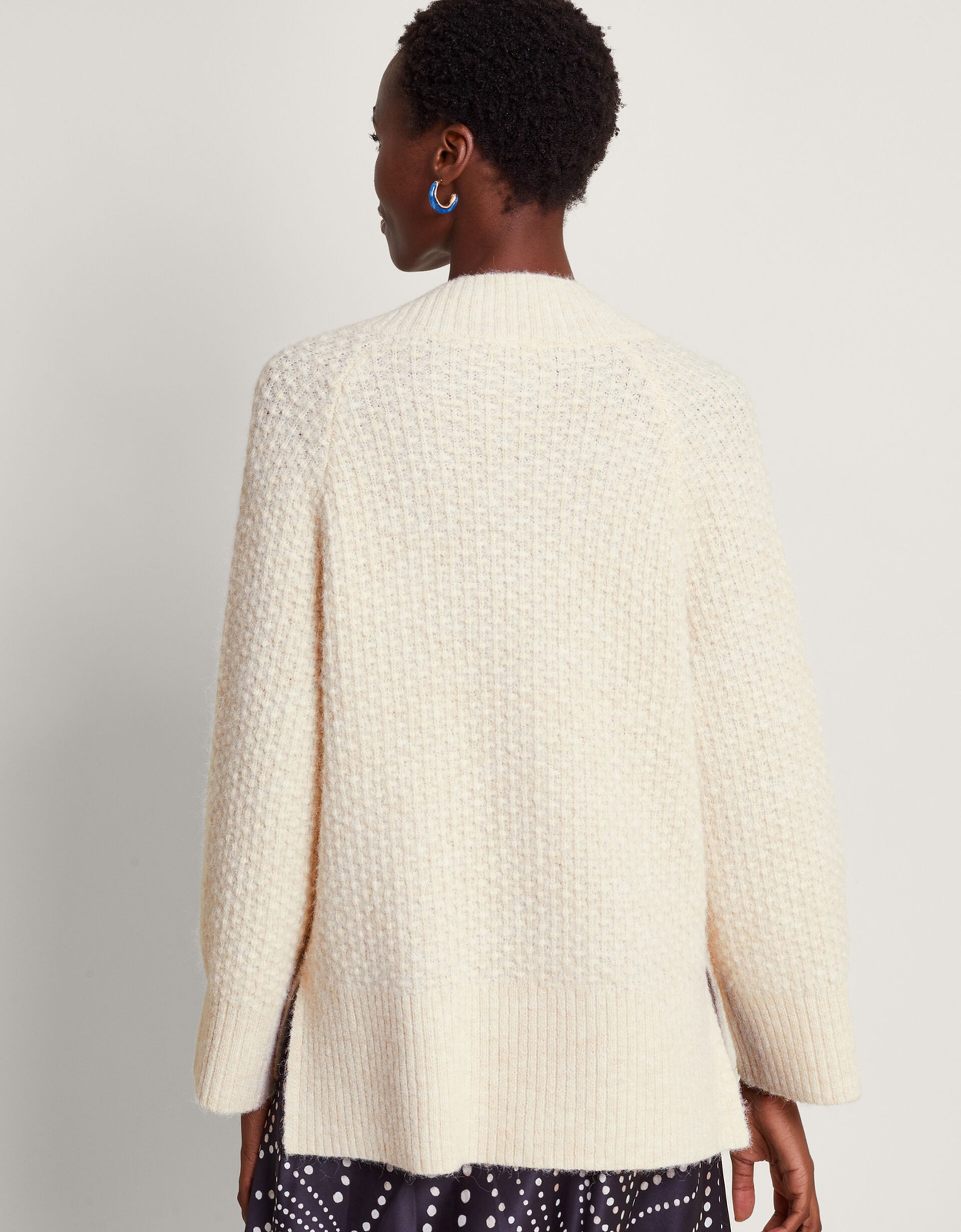 Vicky V-Neck Jumper Ivory | Knitwear | Monsoon UK.