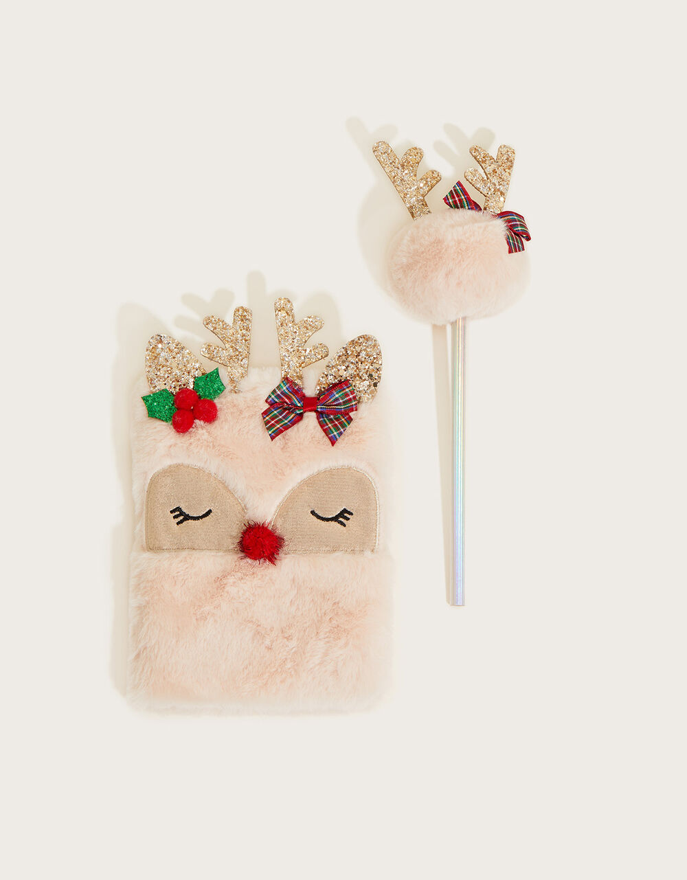 Christmas Notebook and Pencil Set | Toys & Stationery | Monsoon UK.