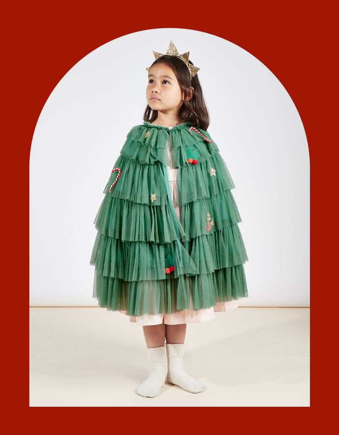 Meri Meri Christmas Tree Cape Costume