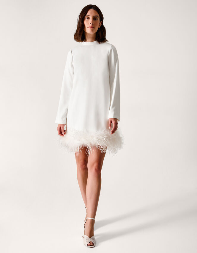 Andrea Feather Wedding Dress Ivory | Wedding Dresses | Monsoon UK.
