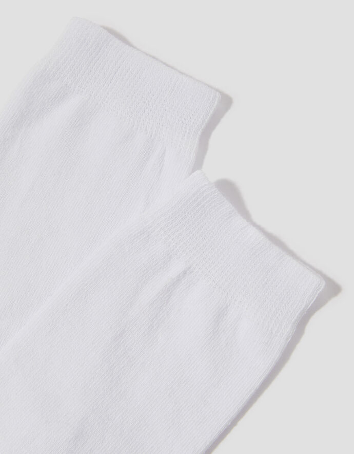 Plain Socks White