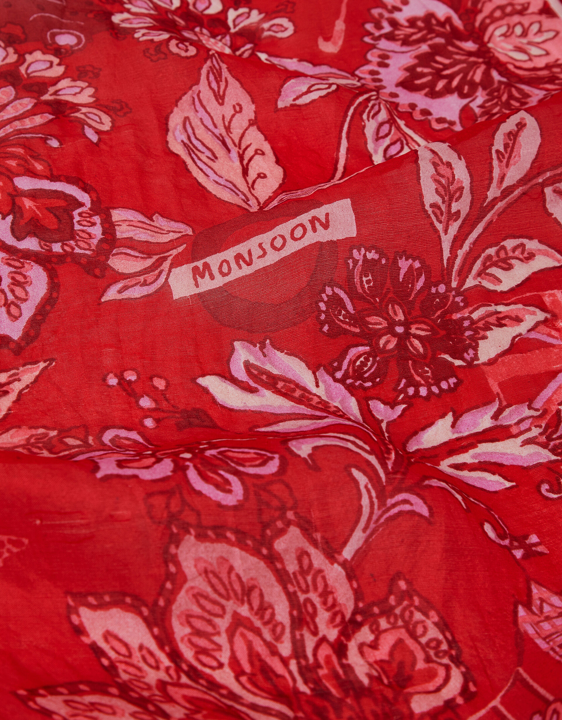 London Print Silk Scarf | Face & Body | Monsoon UK.