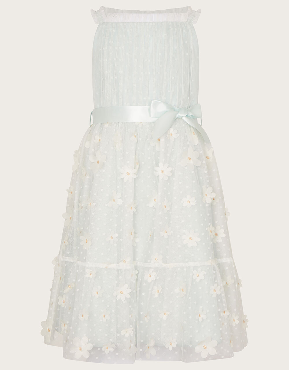 Polka Dot Daisy Tiered Dress Blue | Eid Collection | Monsoon UK.