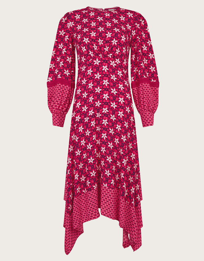 Clover Floral Dress Pink | Day Dresses | Monsoon UK.