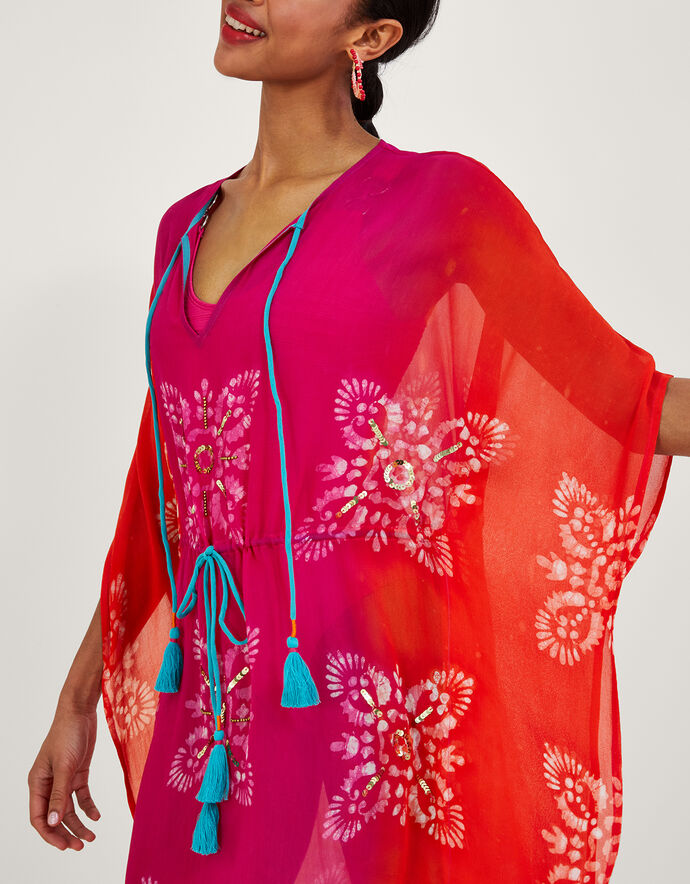 Batik Print Kaftan | Kaftans & Kimonos | Monsoon UK.