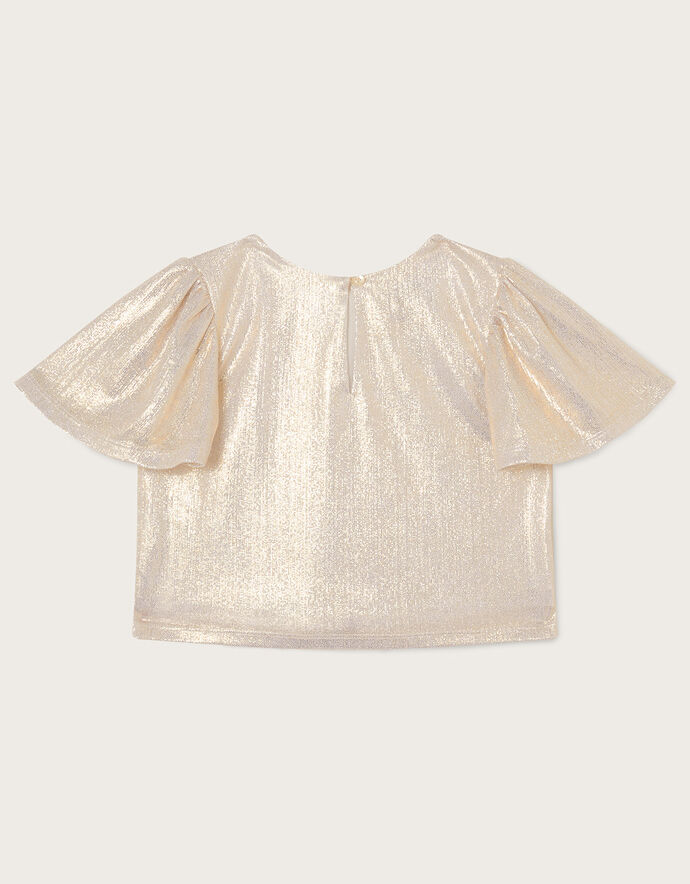 Rya Shimmer Top Gold