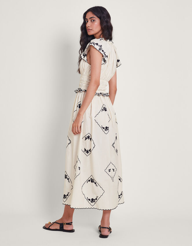 Esther Embroidered Maxi Dress Ivory | Day Dresses | Monsoon UK.