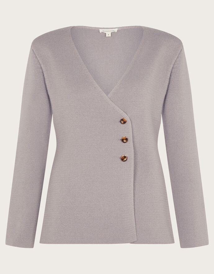 Saf Structured Cardigan Natural