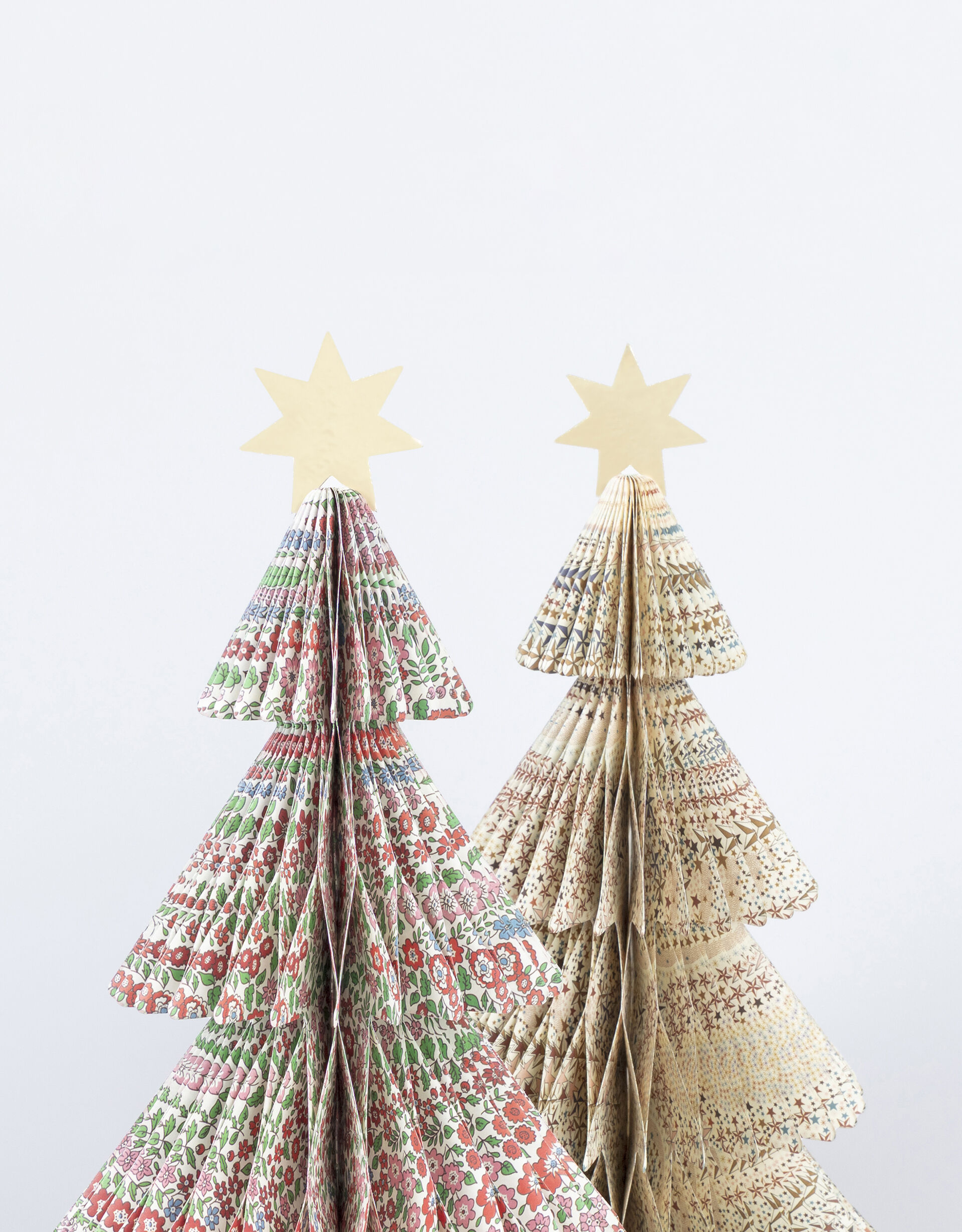 3-Pack Meri Meri x Liberty Paper Christmas Trees