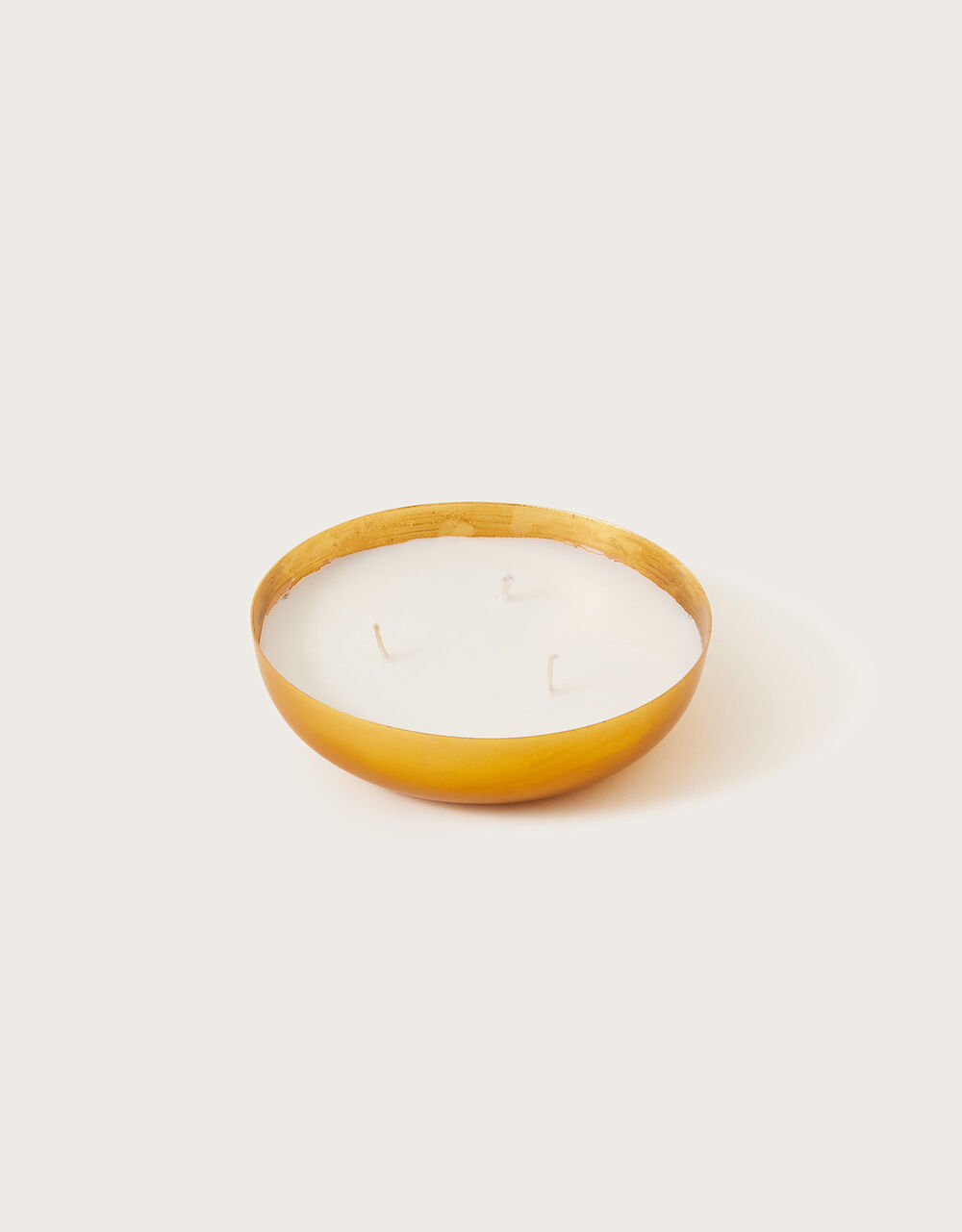 Wax Three-Wick Candle | Candles & Home Fragrance | Monsoon UK.