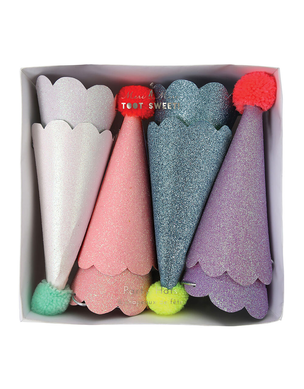 Meri Meri Glitter Pom-Pom Party Hat
