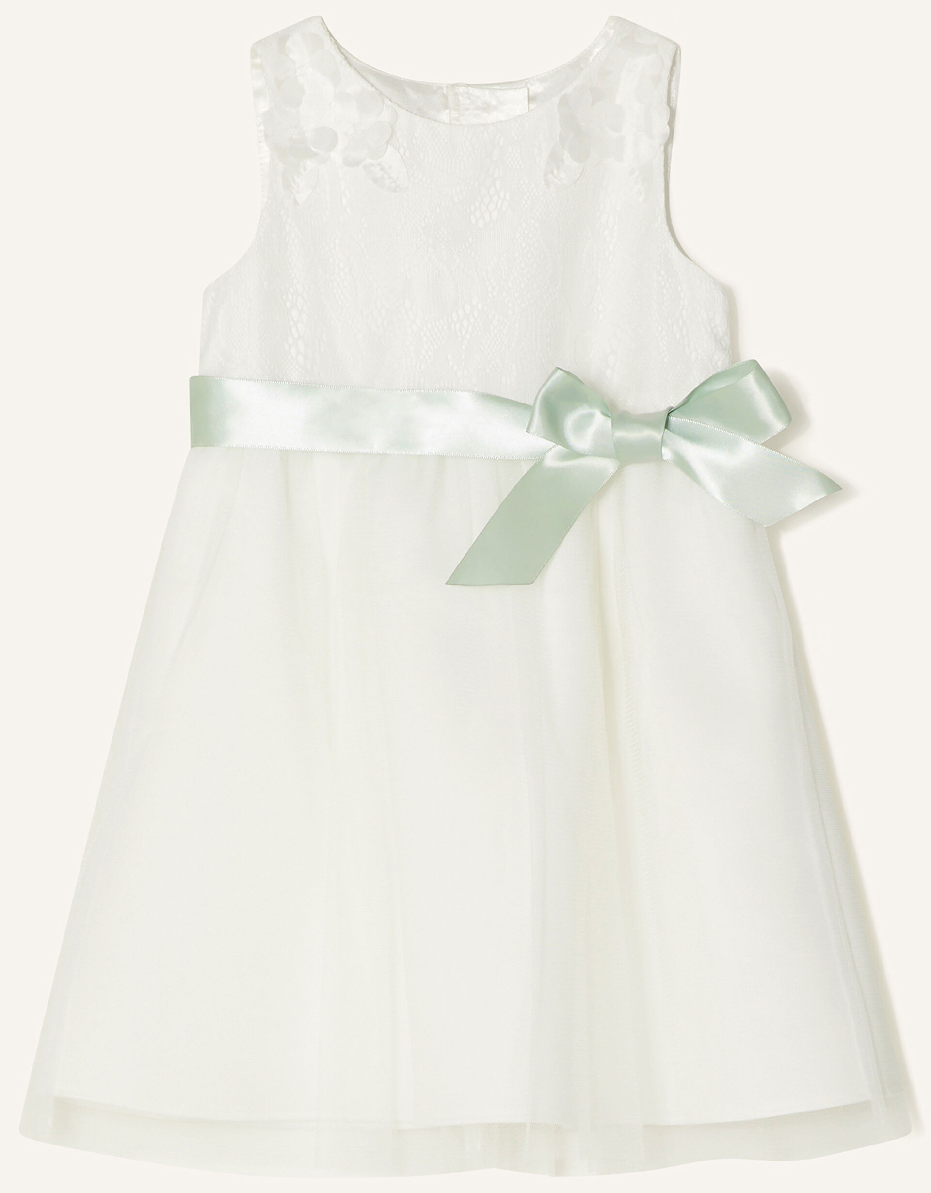 Baby Freya Lace Bridesmaids Dress Ivory | Baby Girl Dresses | Monsoon UK.
