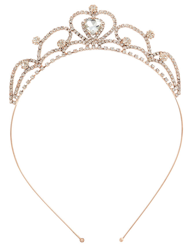 Amore Heart Crystal Tiara