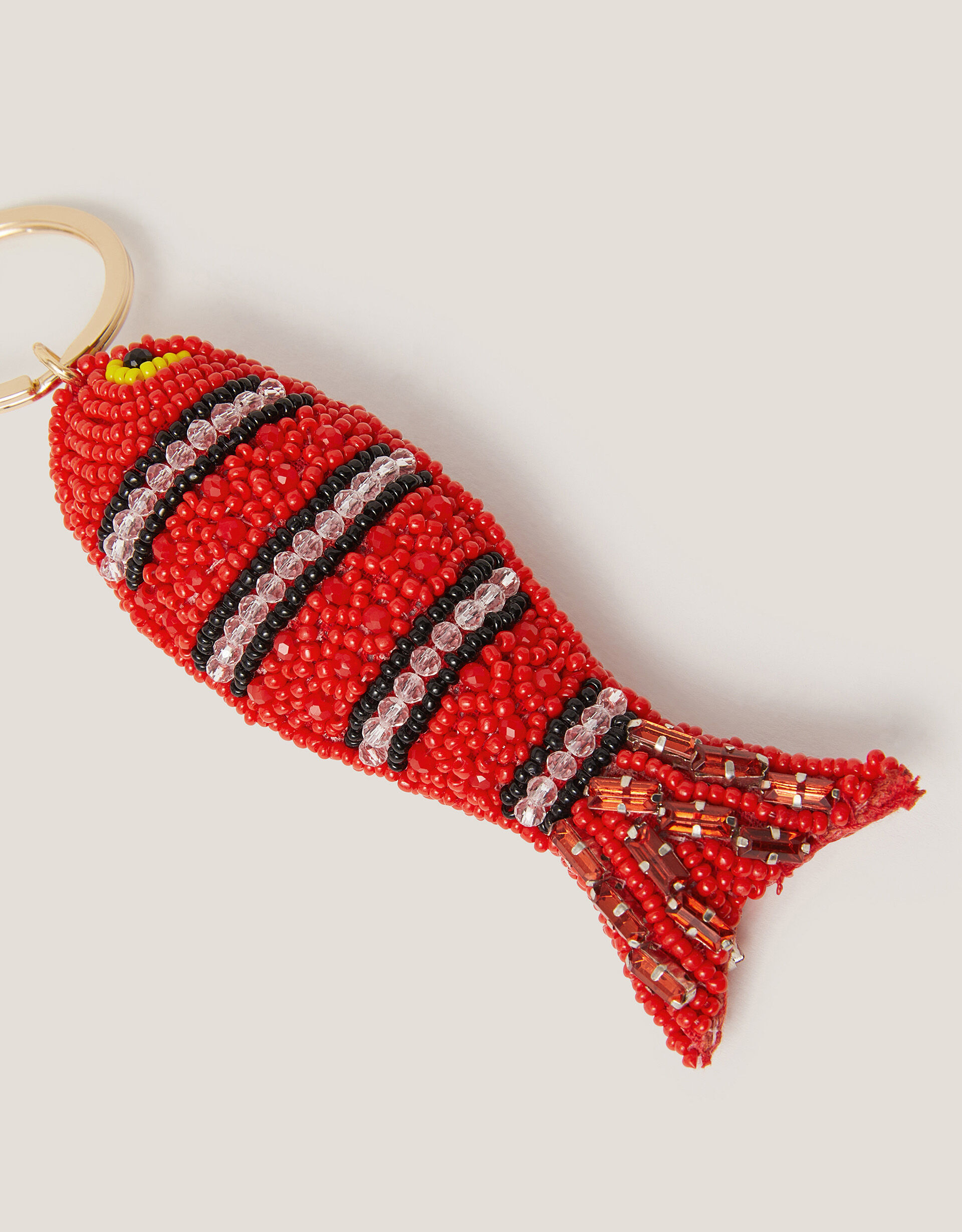 Fish Beaded Bag Charm | Accessories | Monsoon UK.