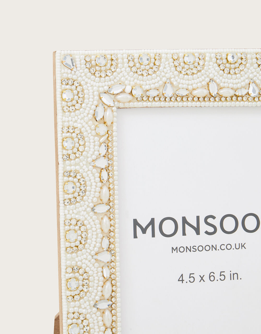 Embellished Pearl Photo Frame | Photo Frames | Monsoon UK.