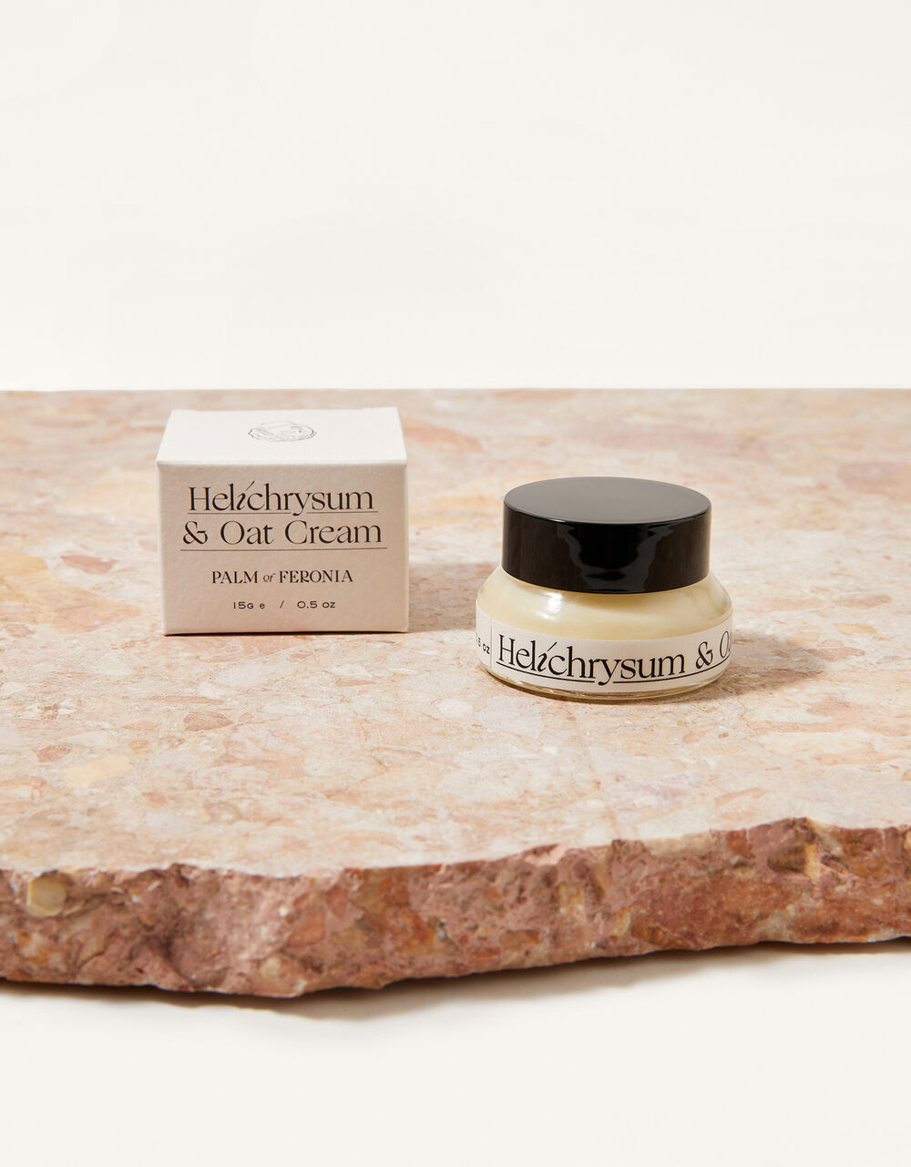 Palm of Feronia Helichrysum and Oat Cream