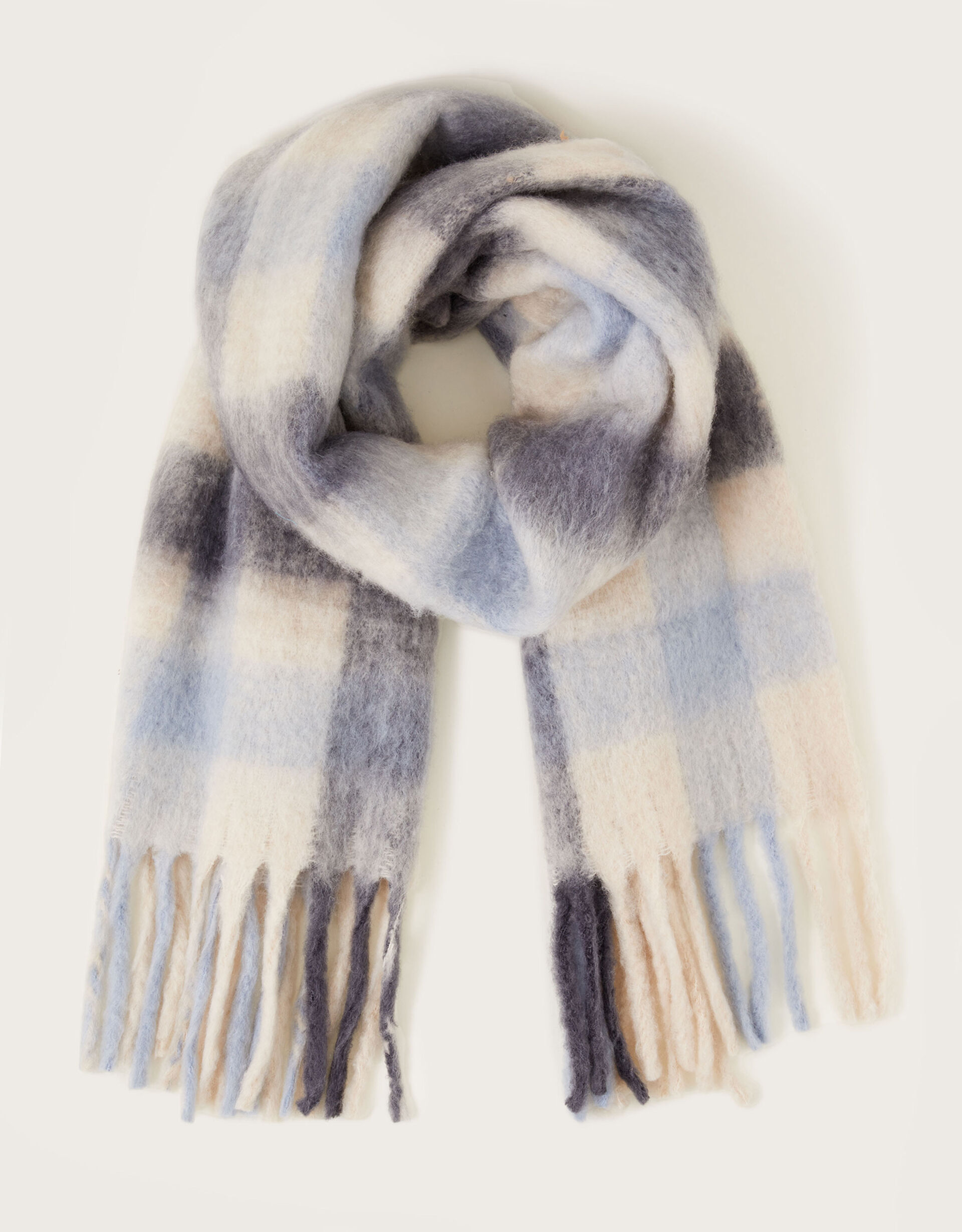 Cosy Check Scarf