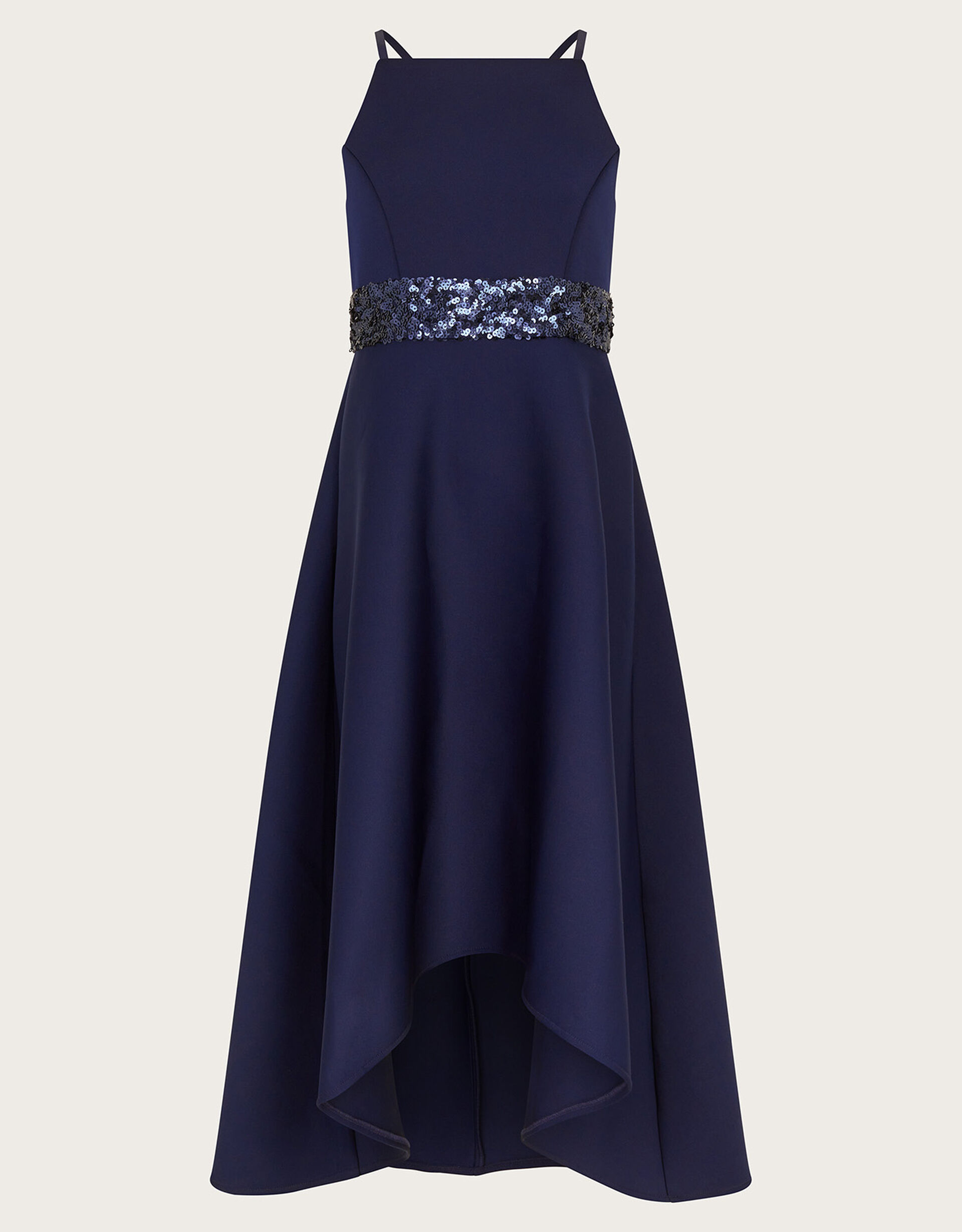 Sequin Scuba Prom Dress Blue | Prom Dresses & Shoes | Monsoon UK.