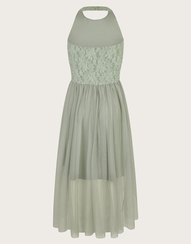 Hayley Halter Lace Prom Dress Green | Prom Dresses & Shoes | Monsoon UK.