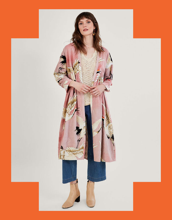 One Hundred Stars Stork Print Duster