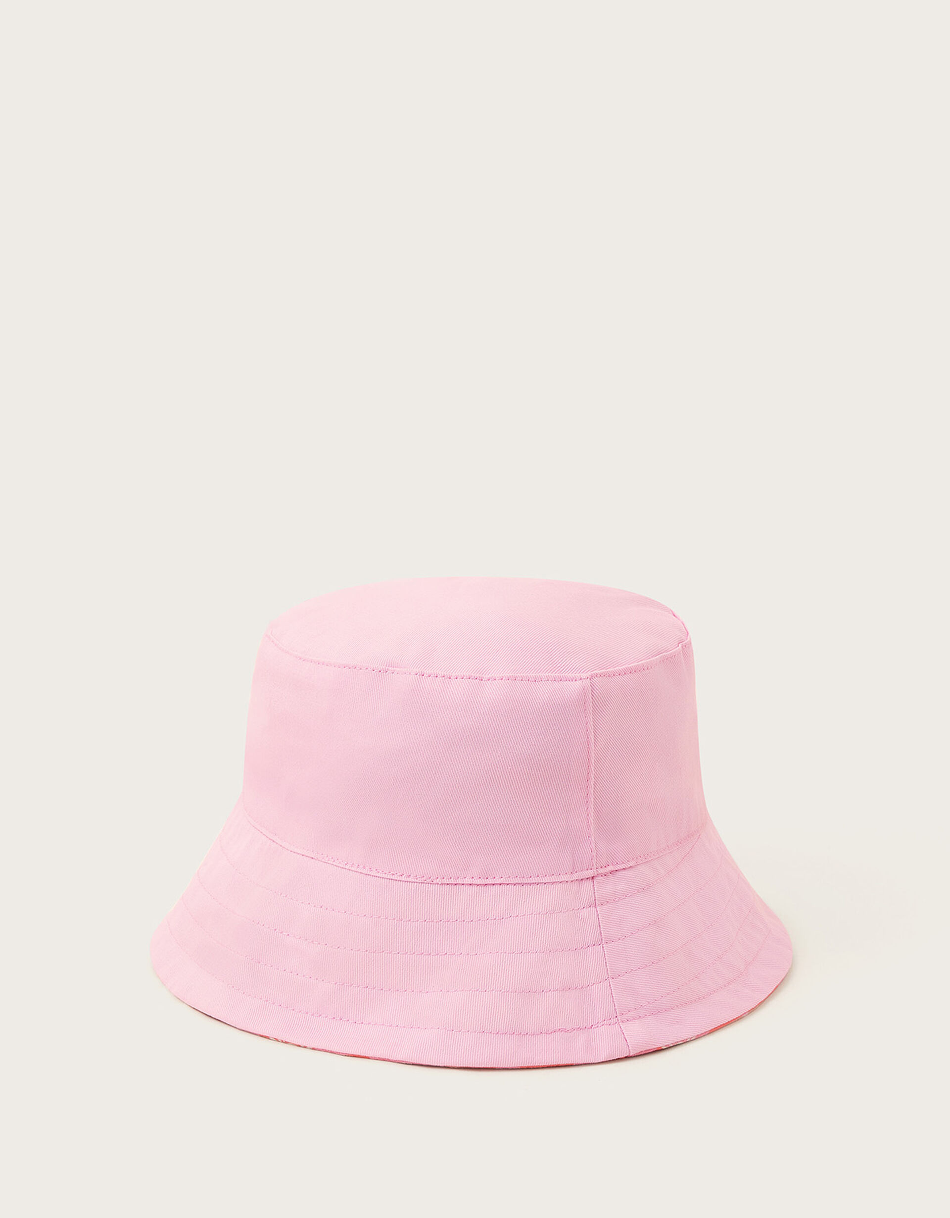 Checkerboard Bucket Hat Pink | Accessories | Monsoon UK.