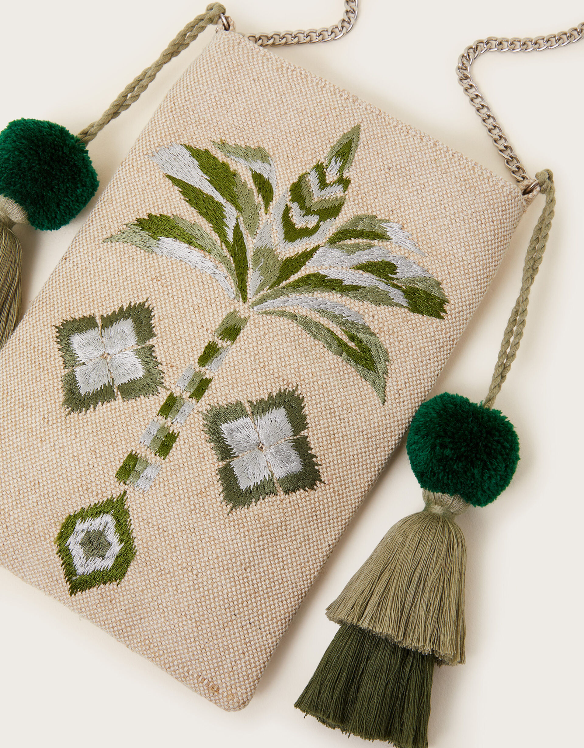 Palm Canvas Phone Bag | Bags & Purses | Monsoon UK.