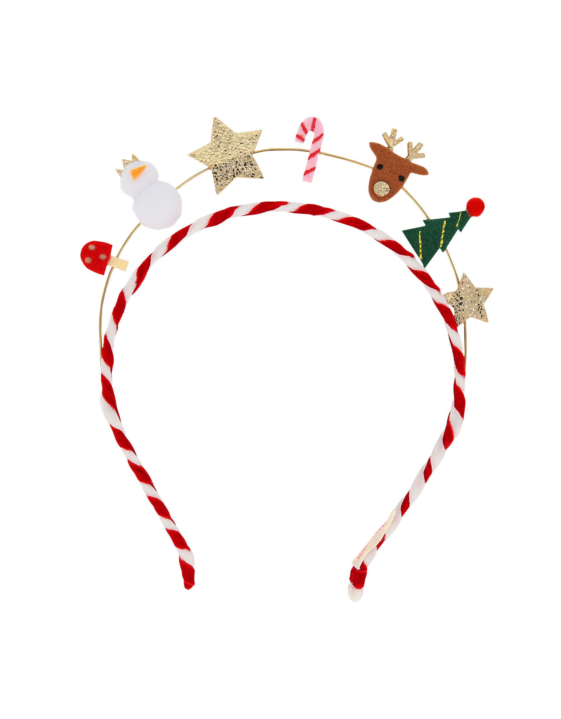 Meri Meri Candy Cane Christmas Headband