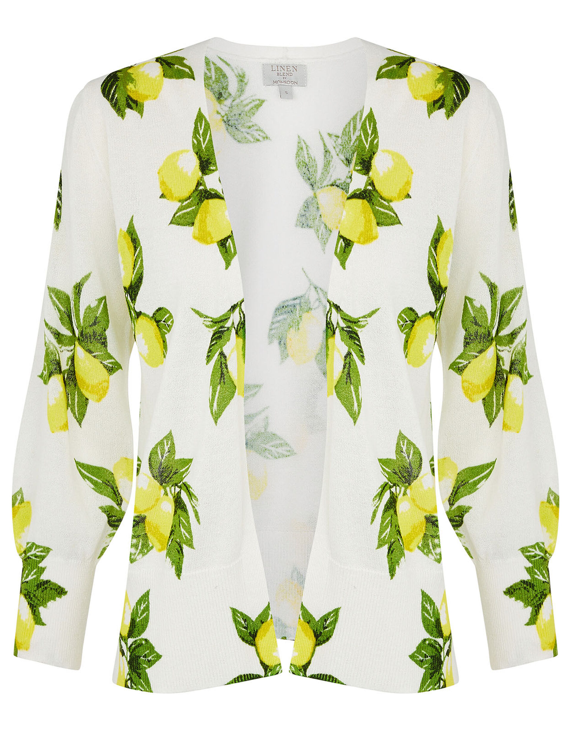 Lemon Print Cardigan Ivory | Cardigans | Monsoon UK.