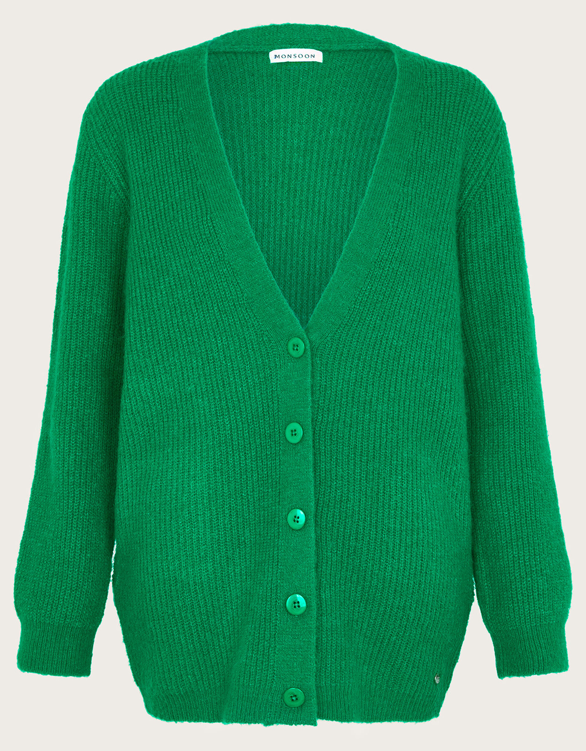Sula Supersoft Cardigan Green | Cardigans | Monsoon UK.
