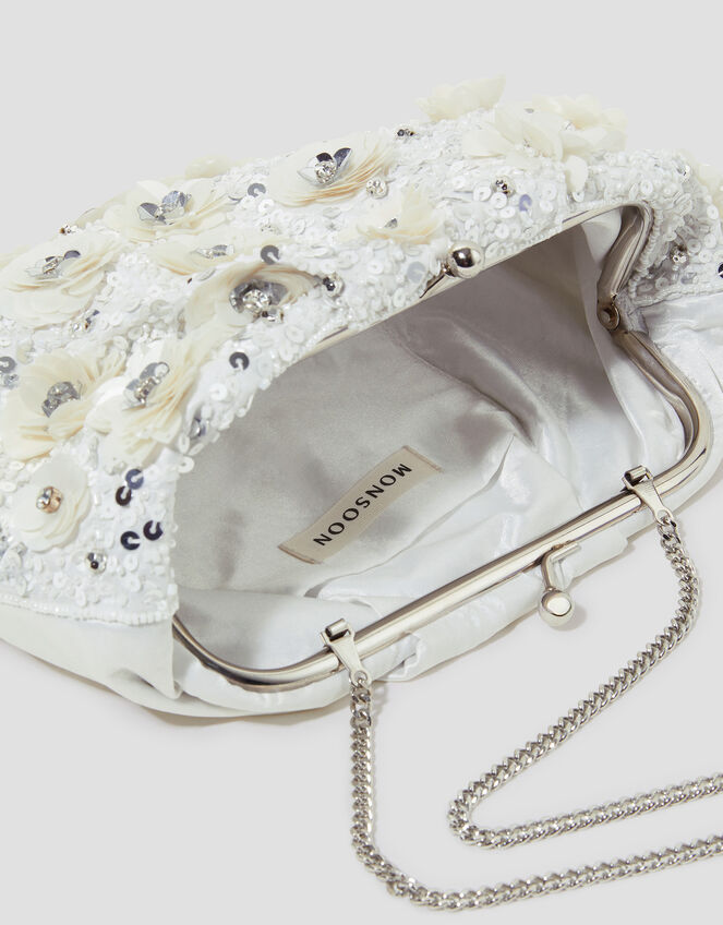 Mia Floral Embellished Clutch Bag | Bags & Purses | Monsoon UK.