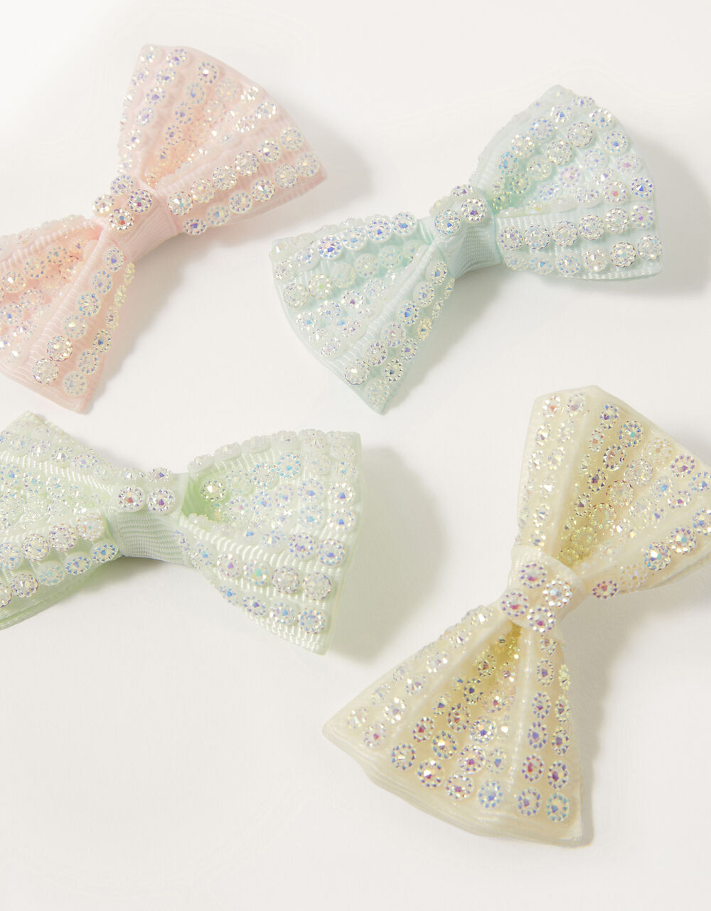 Dazzle Bow Clip Set