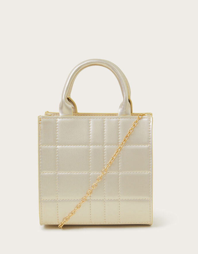 Quilted Metallic Bag | Accessories | Monsoon UK.