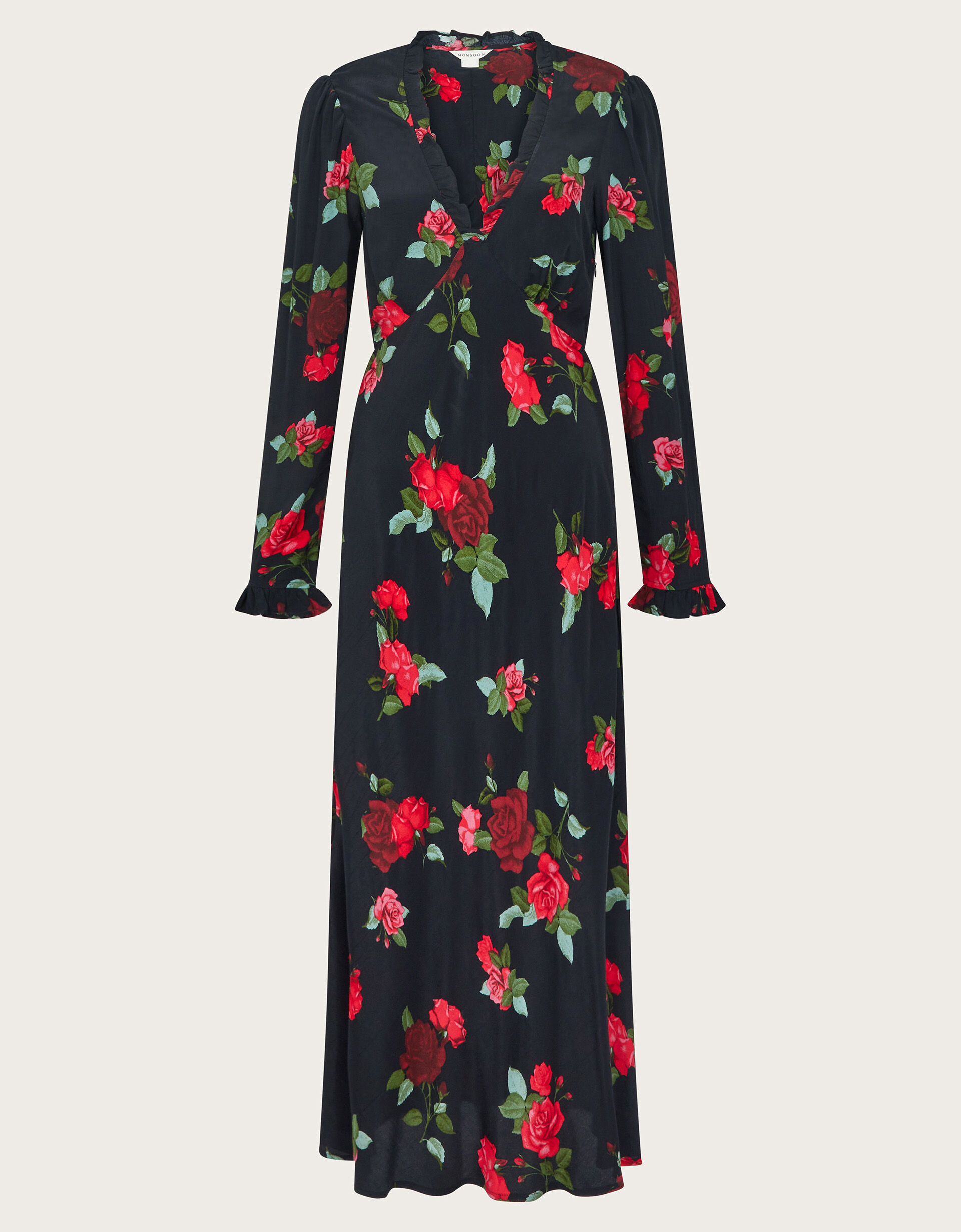 Deven Rose Dress Black
