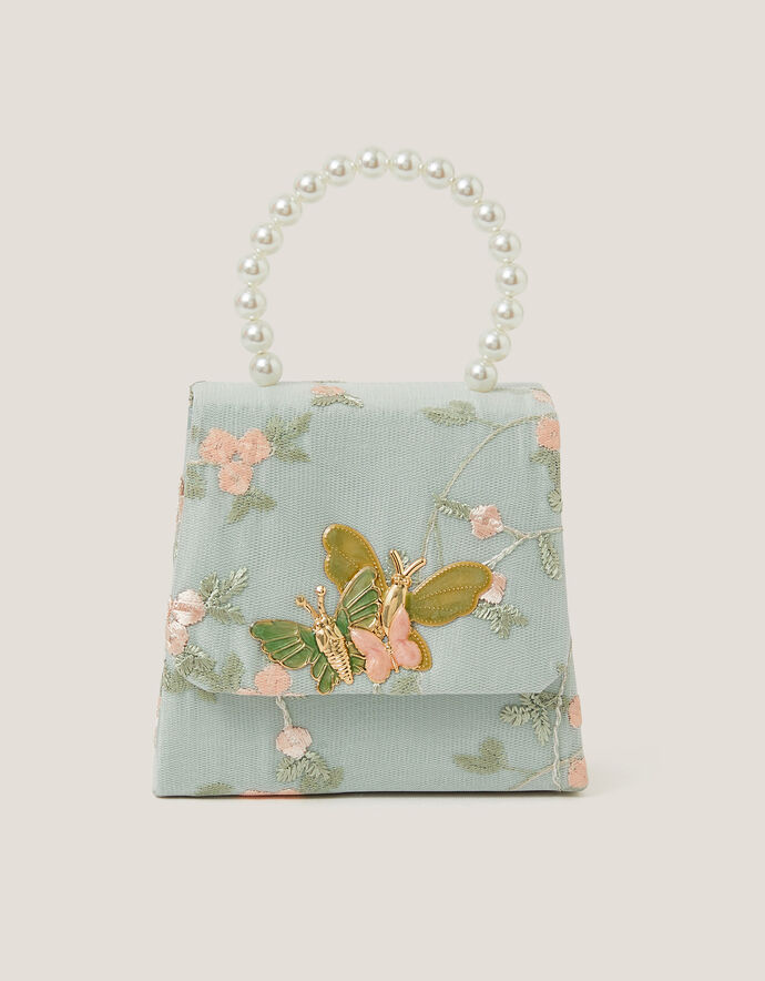 Floral Embroidered Butterfly Handbag | Accessories | Monsoon UK.