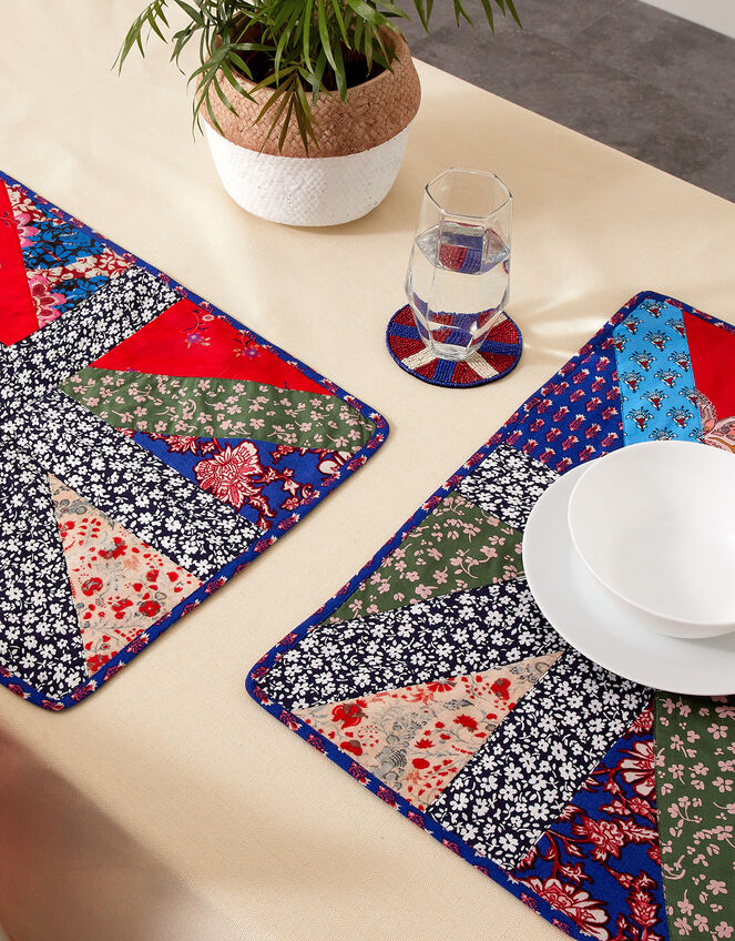 Beaded Coaster Red | Platinum Jubilee Collection | Monsoon UK.