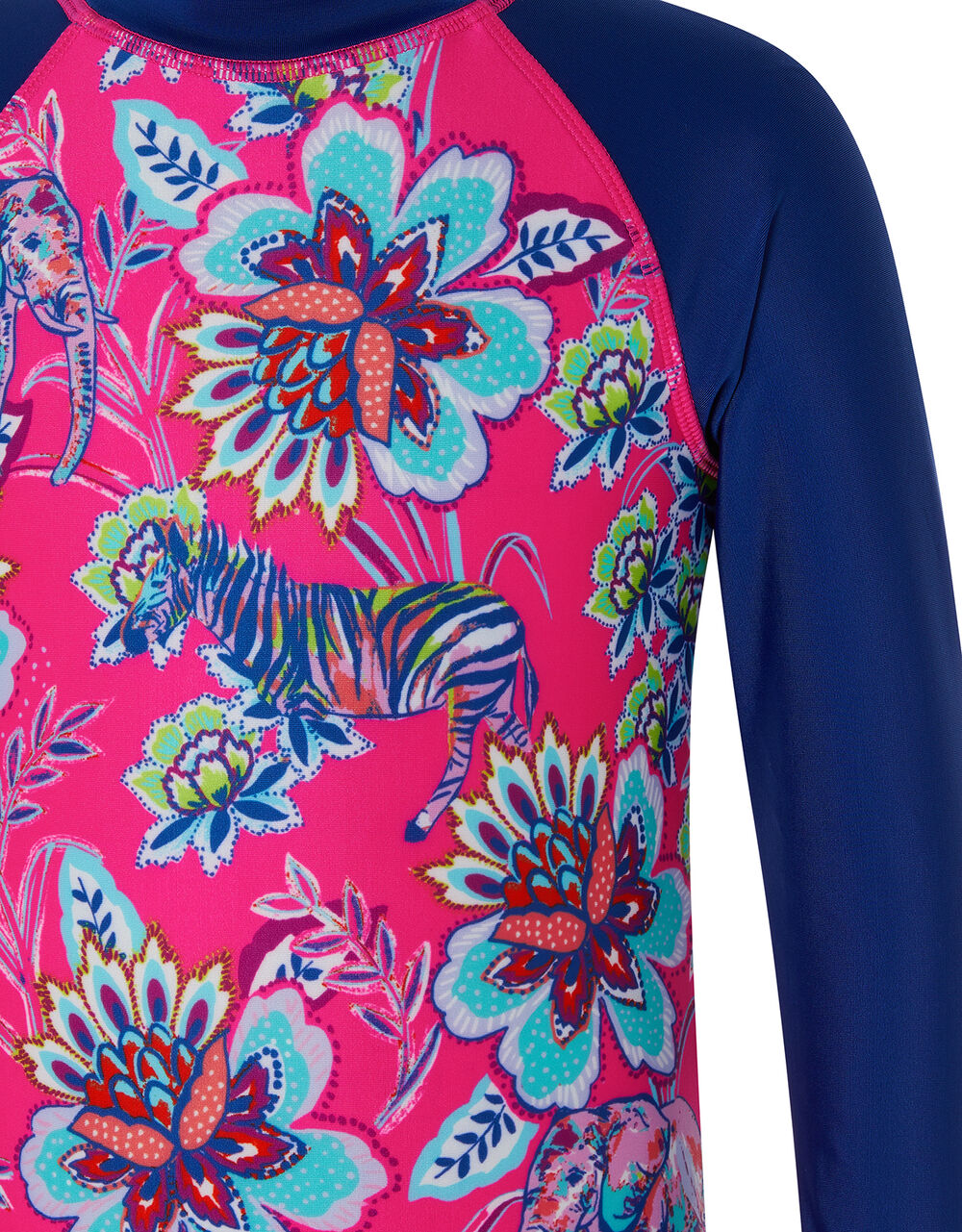 Karly Sunsafe Swimsuit with Recycled Polyester Pink | Girls' Beach ...