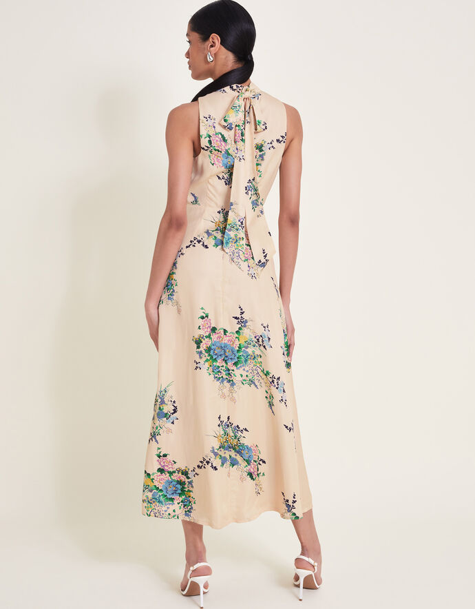 Serenity Halter Dress Multi | Evening Dresses | Monsoon UK.
