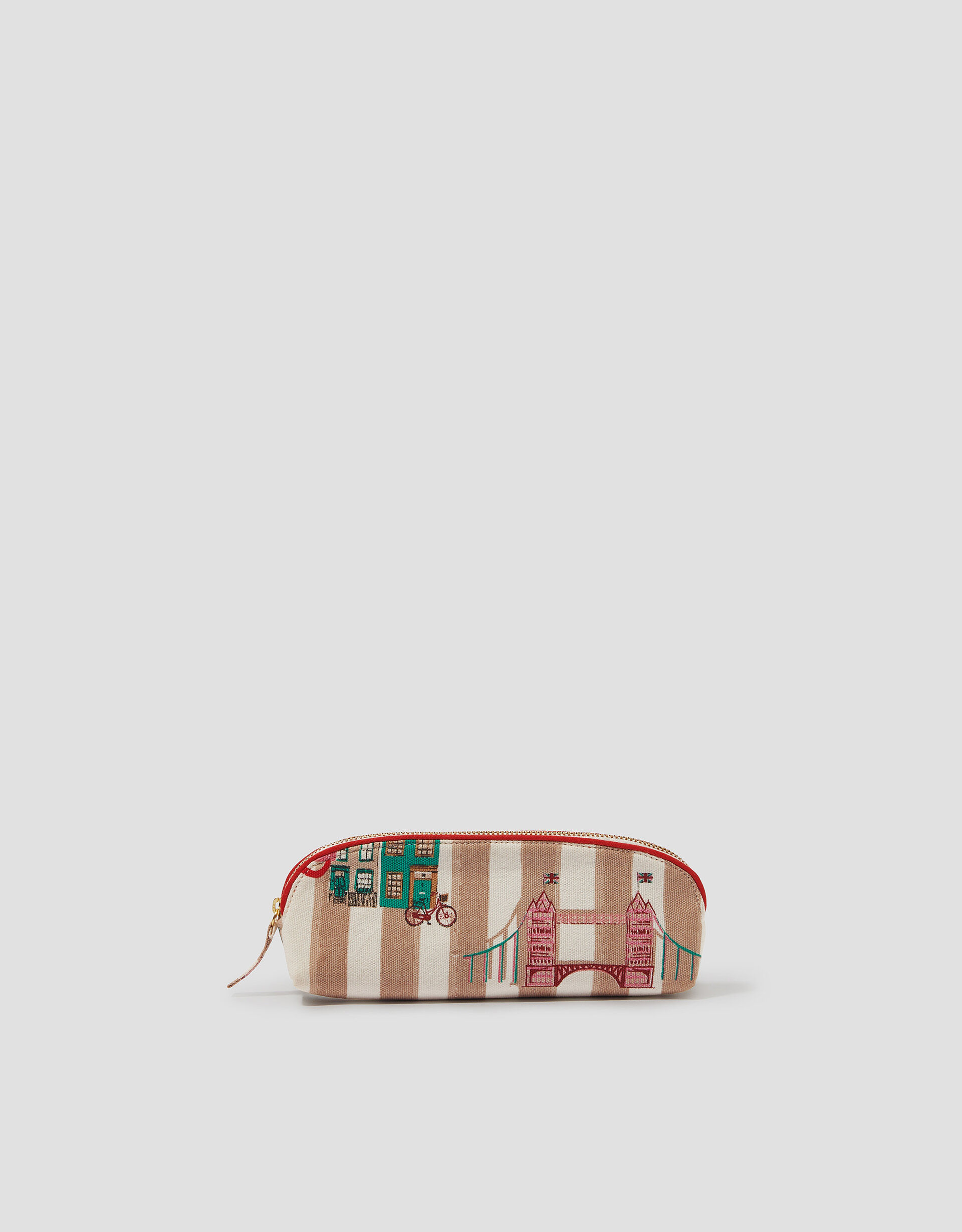 Stripe London Print Pencil Case | Notebooks | Monsoon UK.