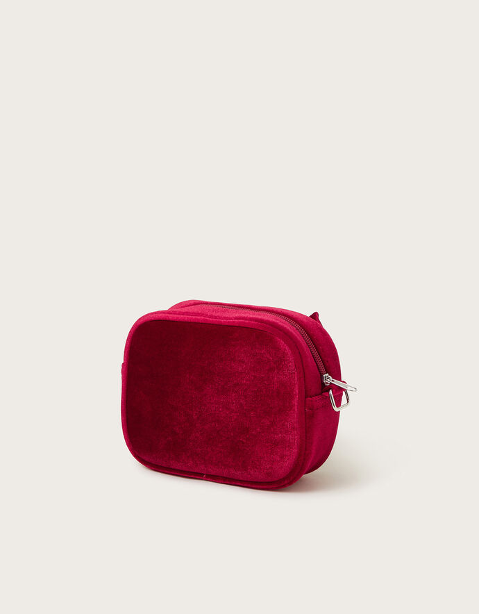 Velvet Bow Bag | Accessories | Monsoon UK.