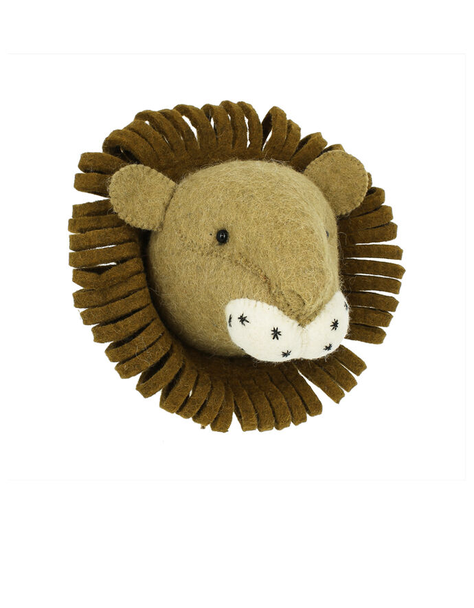 Fiona Walker Lion Head Mini | Toys & Gifting | Monsoon UK.