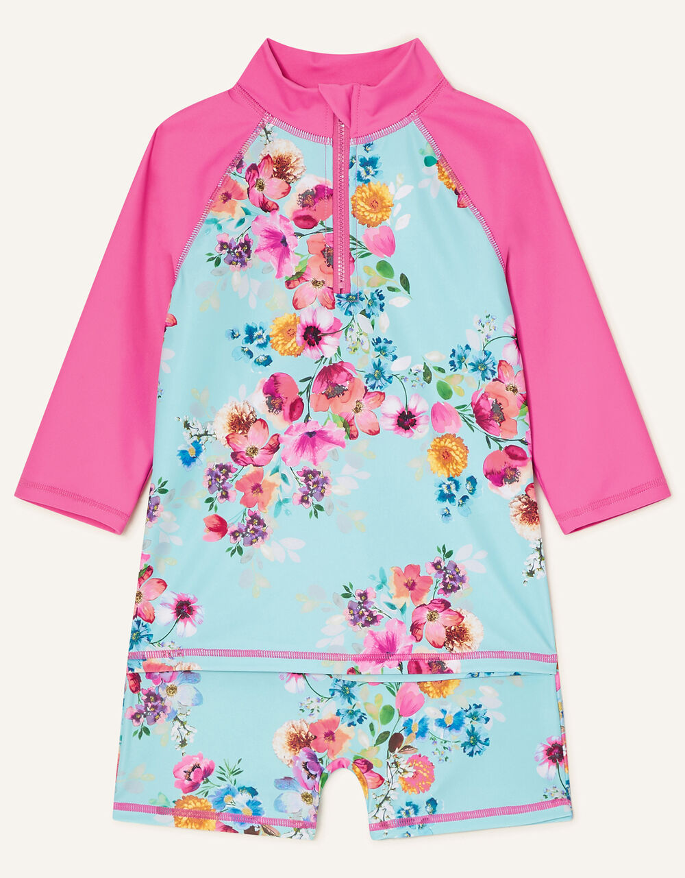 Josie Sunsafe Surf Suit Multi | Girls' Beach & Swimwear | Monsoon UK.