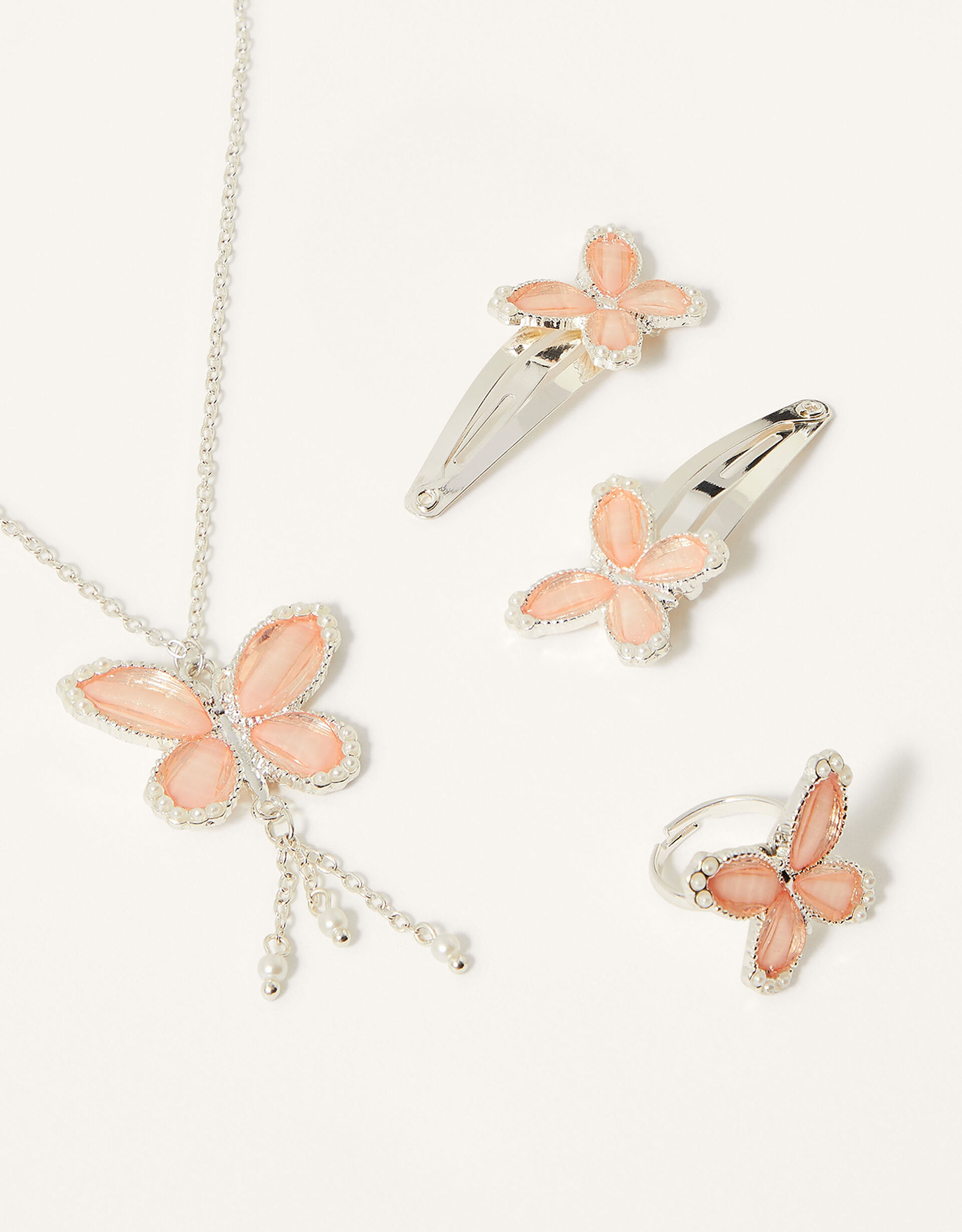 Gem Butterfly Jewellery Set