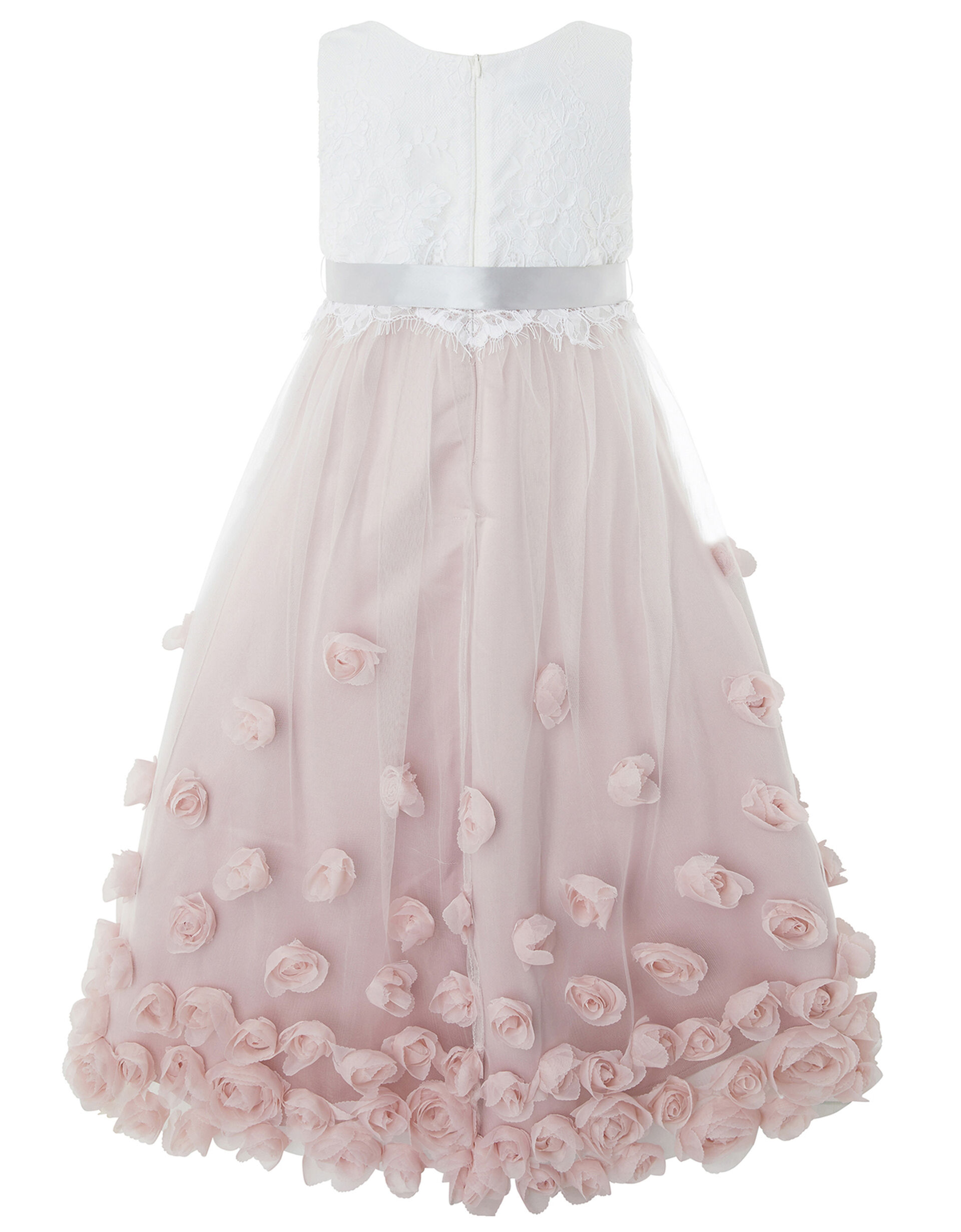 Ianthe 3D Flower Dress Pink | Girls' Dresses | Monsoon UK.