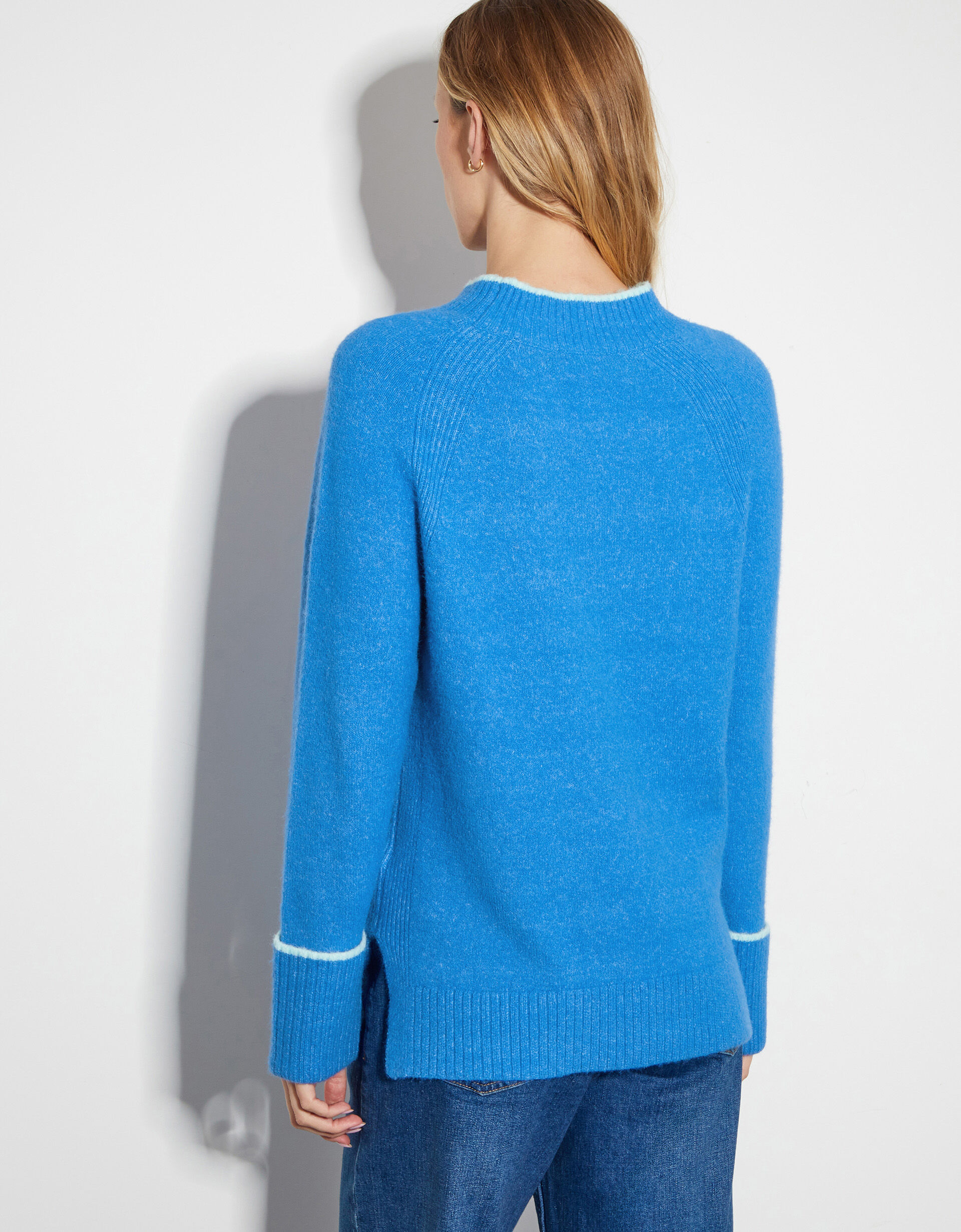 Oti Oversized Jumper Blue