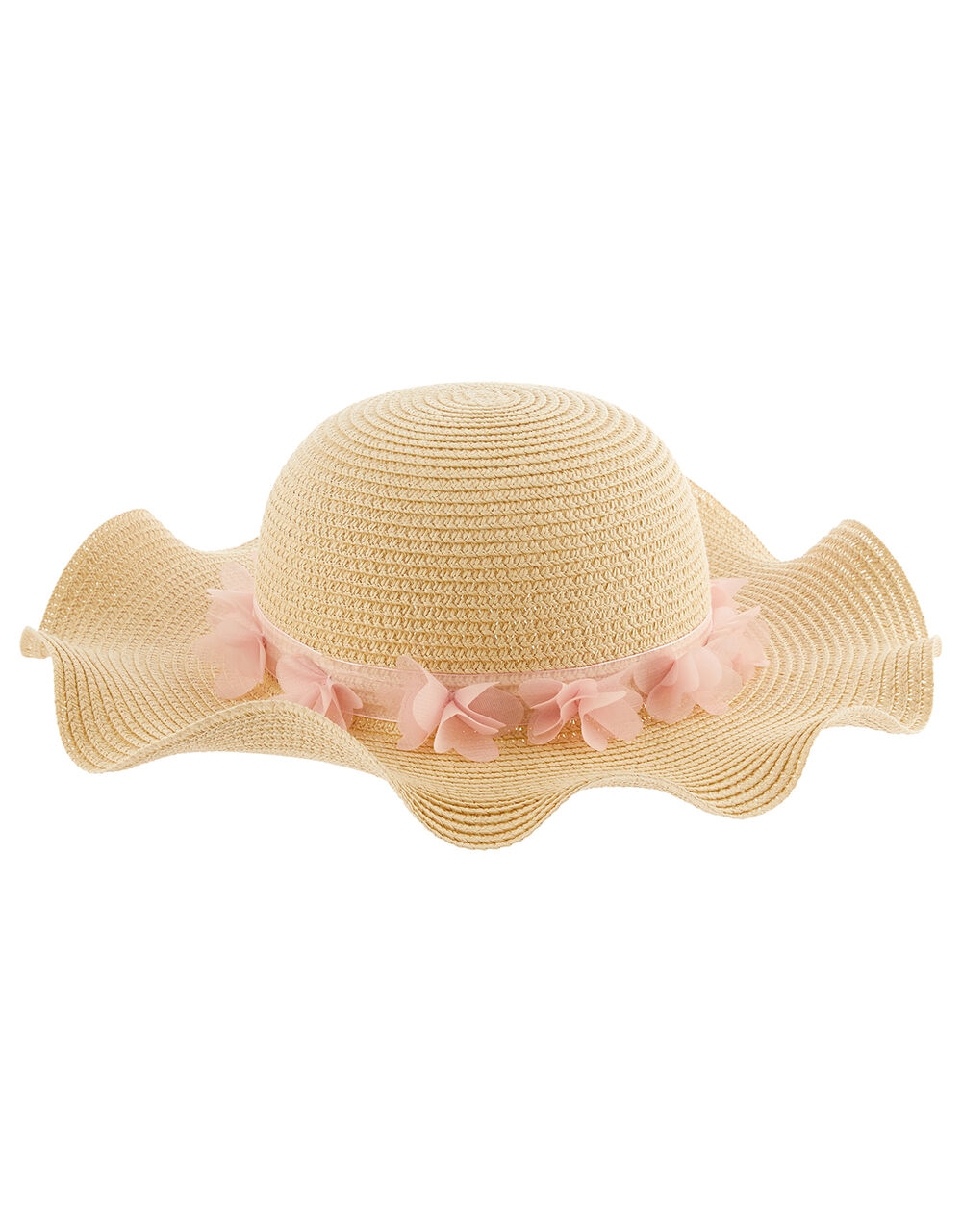 Macaroon Butterfly Floppy Hat Natural | Hats & Sunglasses | Monsoon UK.