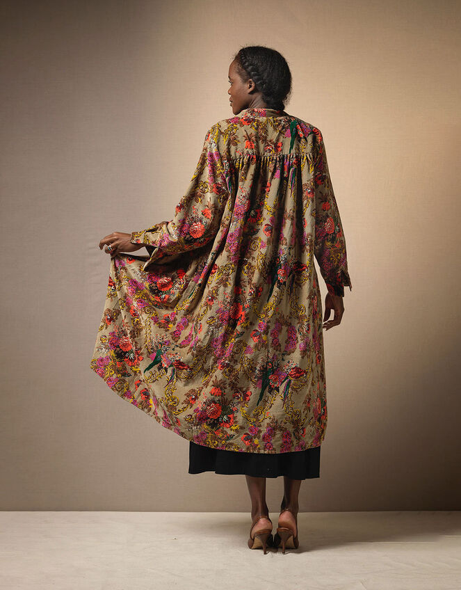 One Hundred Stars Antique Chintz Print Duster