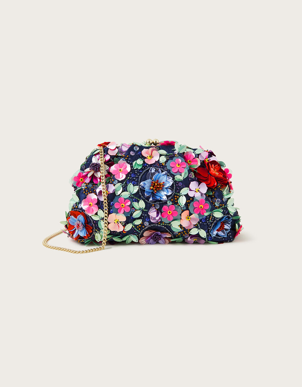 Floral Embellished Clutch Bag | Bags & Purses | Monsoon UK.